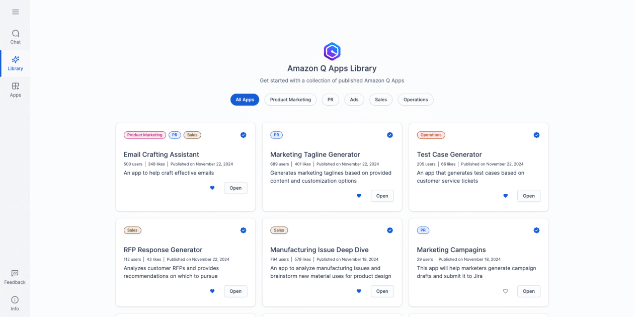 Amazon Q Apps Facilita la Personalización y Gobernanza de Aplicaciones ...