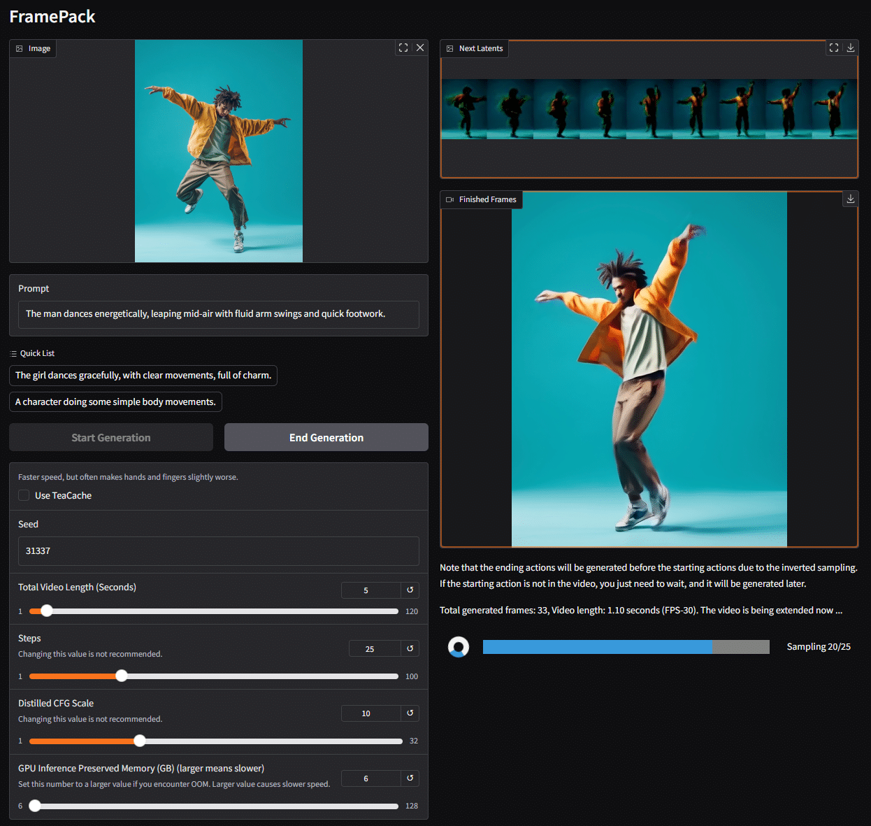 FramePack revoluciona la generación de vídeo con IA: vídeos de 60 segundos usando solo 6 GB de ...