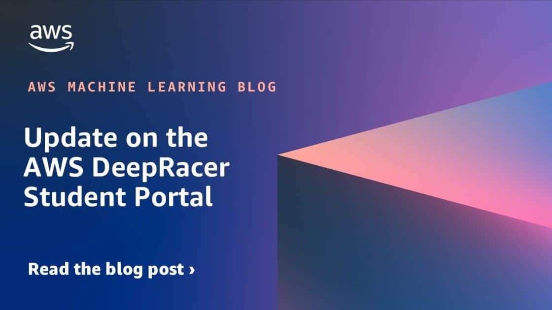 Novedades del Portal Estudiantil de AWS DeepRacer - Noticias AI