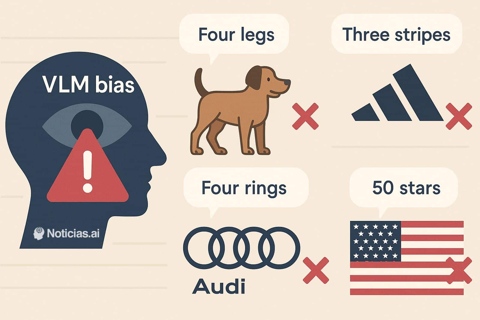 Los Modelos de Lenguaje Multimodal no ven, recuerdan: un estudio revela ...