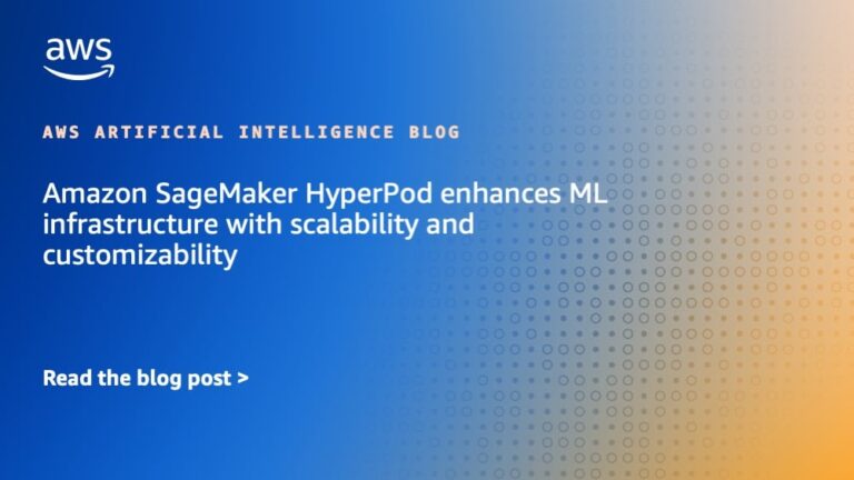 Amazon SageMaker HyperPod: Mejora la Infraestructura de ML con Escalabilidad y Personalización ...